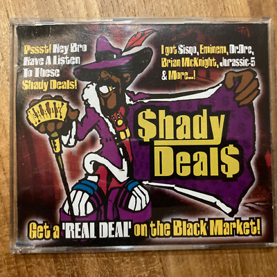 Various: Shady Deal$ Promo Cd 2Pac - Jay Z- Eminem - Common -DMX - Dr ...