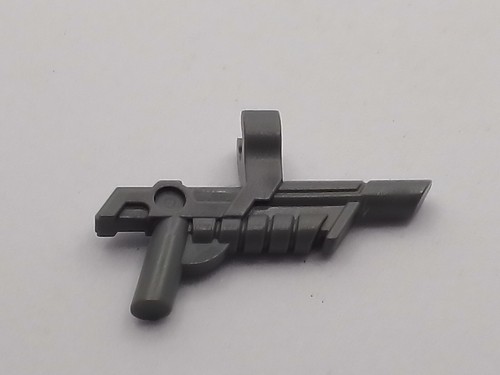 Lego Part - Blaster Rifle Gun Dark Stone Grey - 33440 15445 Minifigure ...
