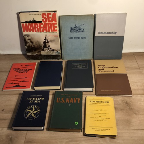 Lot of 10 Naval Books US NAVY Nonfiction Vintage Books Hardcover | eBay