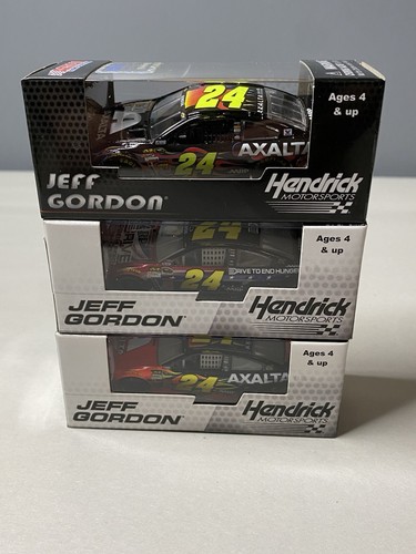 (3) Jeff Gordon #24 AARP ~ Axalta NASCAR Cars 1/64 Action Diecast Boxed ...