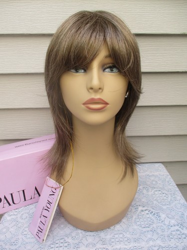 Paula Young Wig PENELOPE Color 38 COOL ASH Brown Light Ash Brown w/25% ...