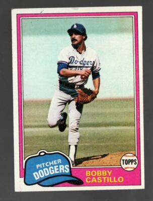 1981 Topps Bobby Castillo Los Angeles Dodgers #146 Very Good | eBay