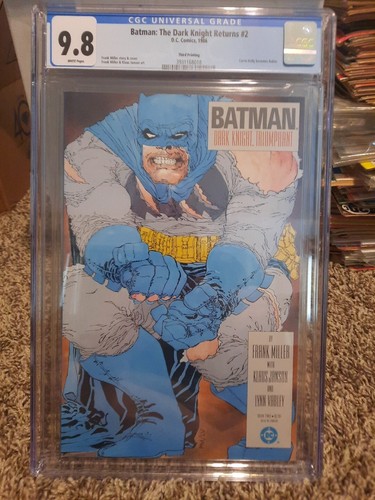 Batman The Dark Knight Returns 2 3rd Print Cgc 9.8 1st Carrie Kelly ...