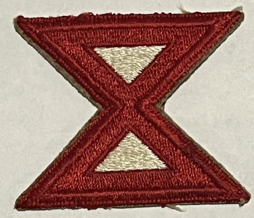 World War II SSI US Tenth Army WWII 10th Army Patch WW2 WHITEBACK NO ...