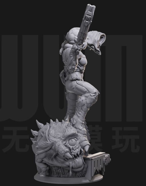 1/24 Resin Figure Female Gunner Destroyer Unassembled Unpainted 4553 | eBay