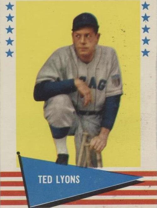 1961 Fleer Baseball Greats - Ted Lyons #122 for sale online | eBay