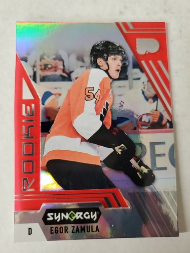 2020-21 UD Synergy Red Bounty Code Rookie #118 Egor Zamula RC ...