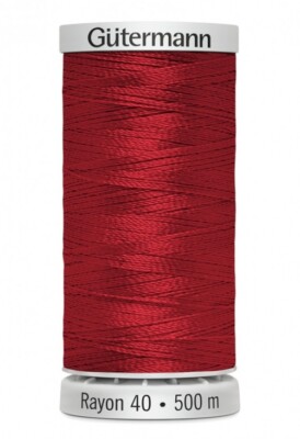 Gutermann No 40 Sulky Rayon Embroidery Thread 1147 - 500 Metres - each ...