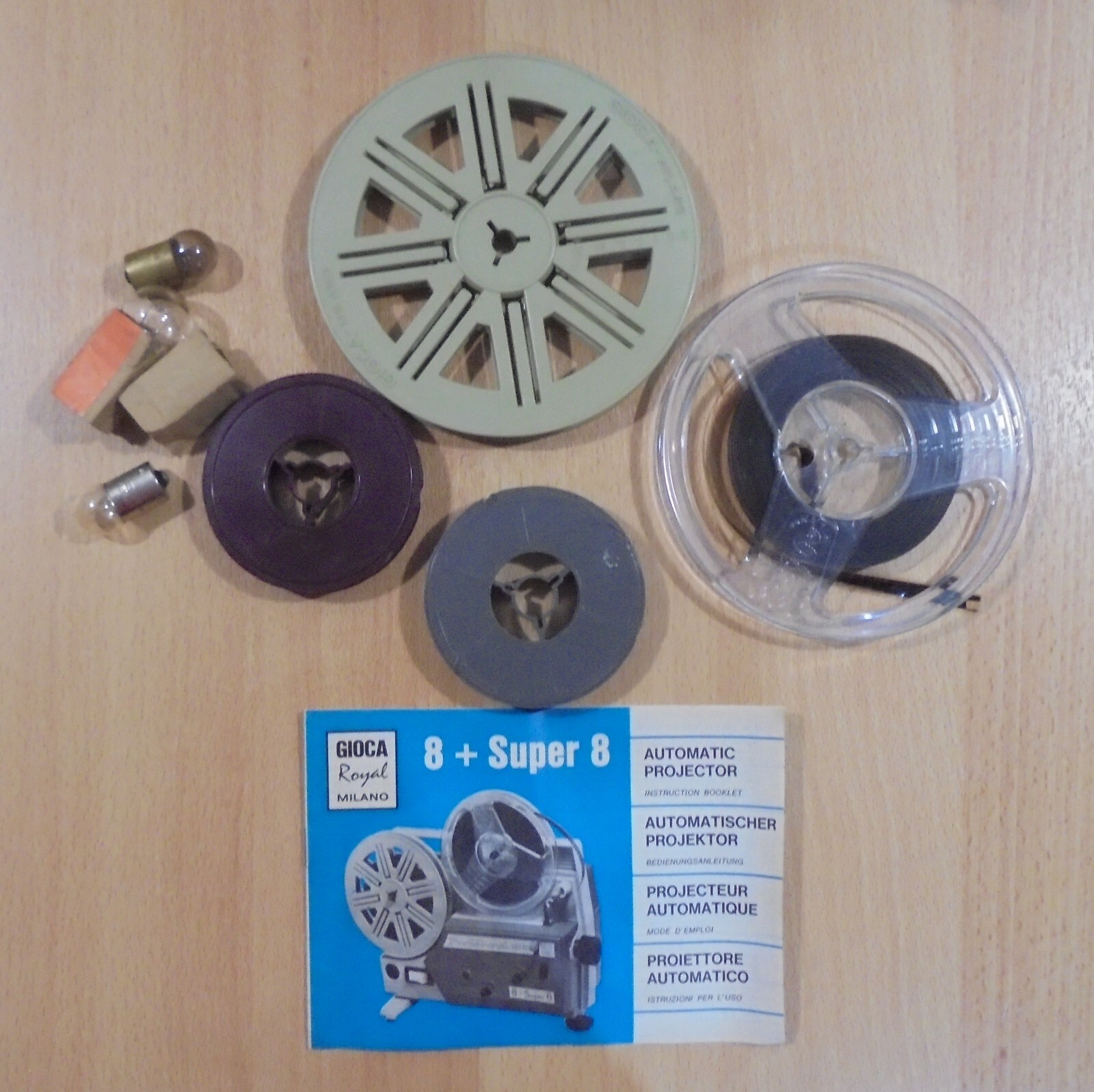 PROFESSIONAL GIOCA ROYAL VTG PROJECTOR FOR 8+ SUPER 8 | eBay