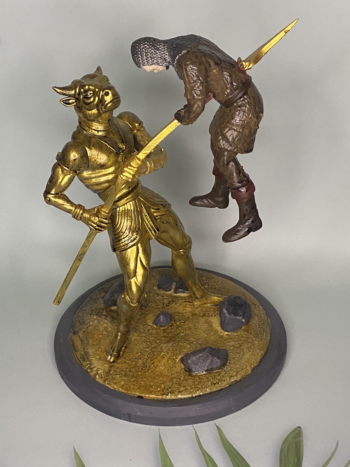 Clash Of The Titans - Minoton Minotaur Fantasy Figure Handmade Painted ...