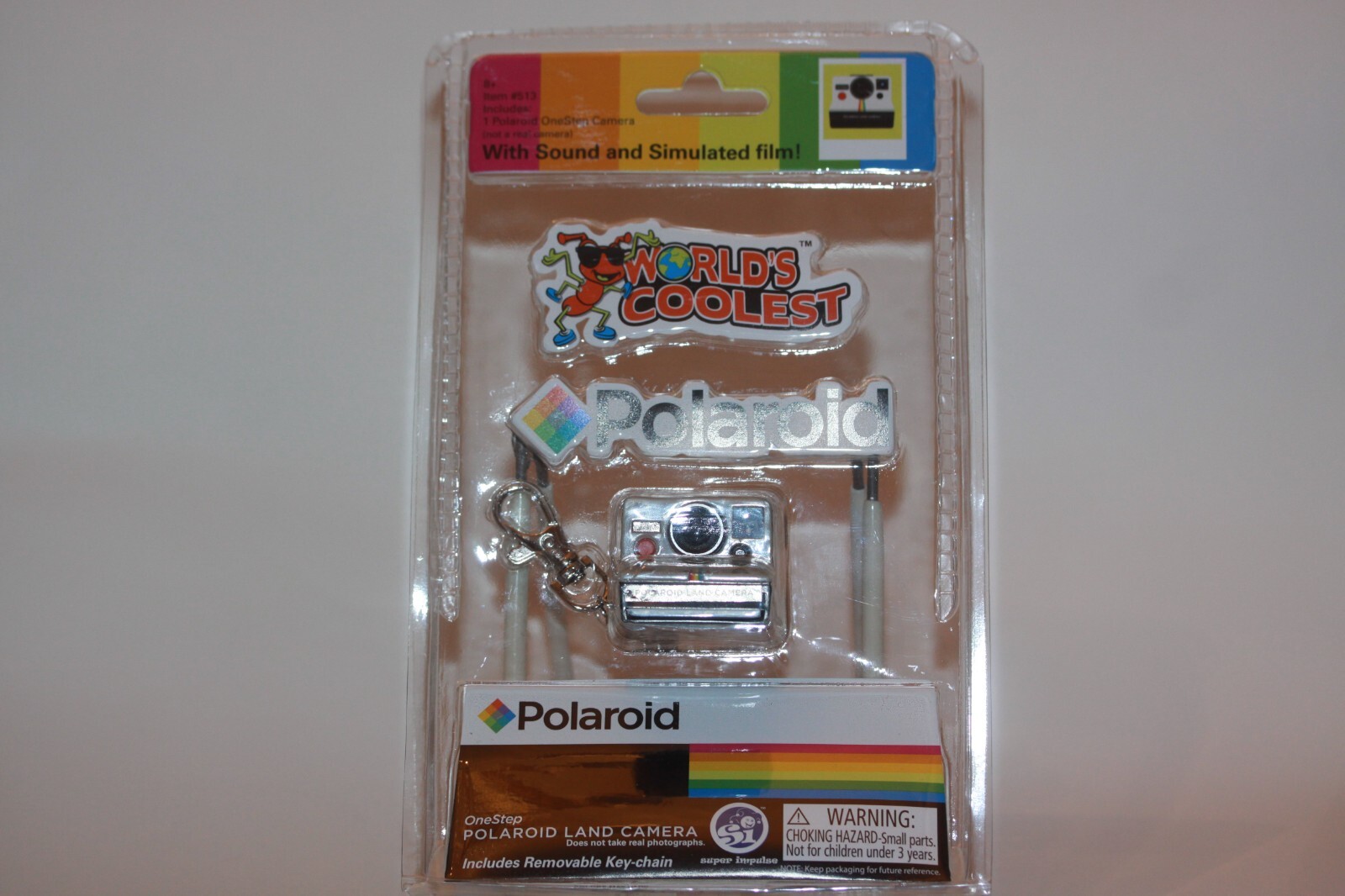 Worlds Coolest Smallest POLAROID ONE STEP LAND CAMERA Toy Miniature ...