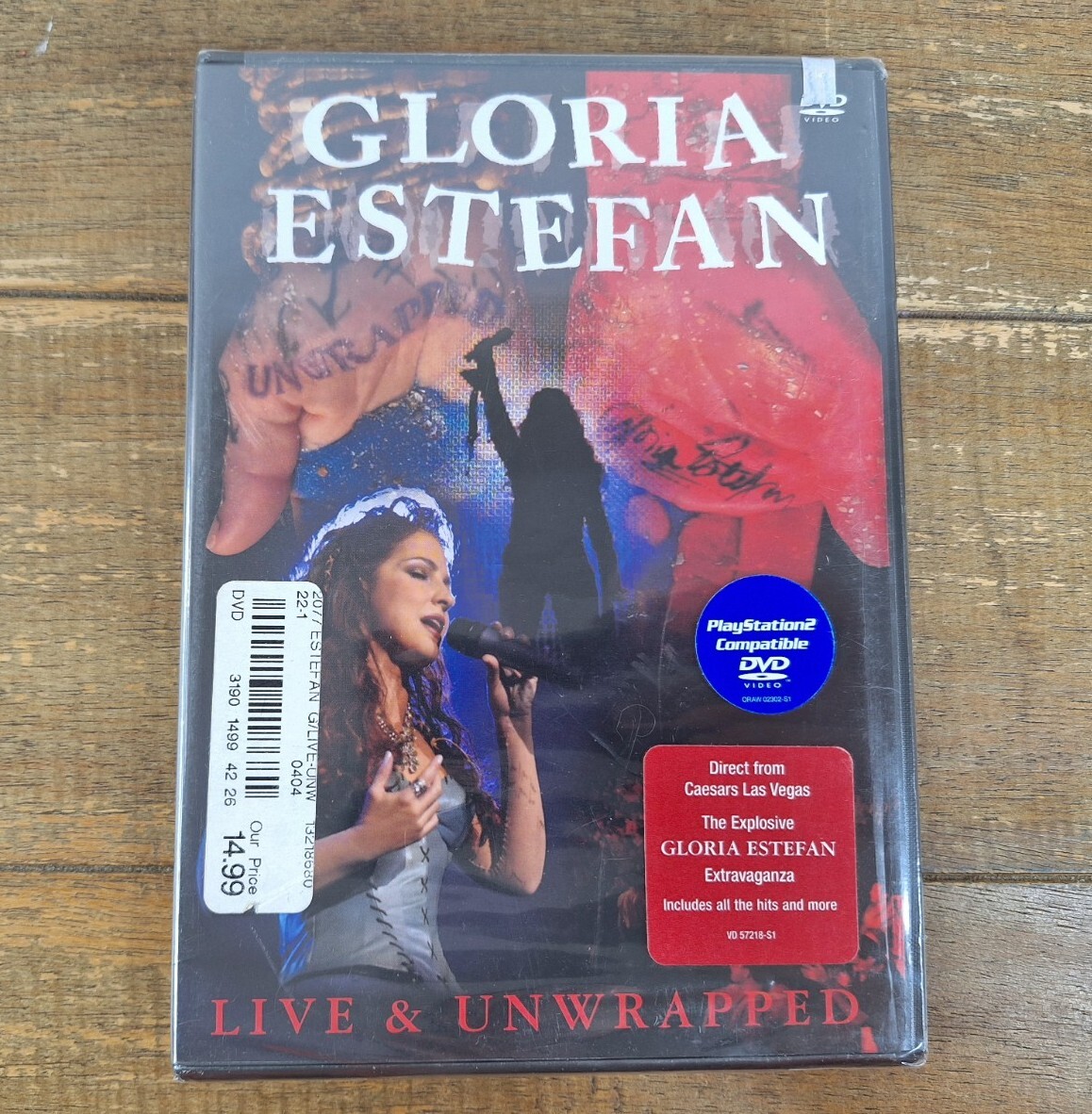 Gloria Estefan: Live & Unwrapped (DVD, 2007) SEALED 74645721897| eBay