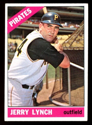 1966 TOPPS OPC O PEE CHEE MLB BASEBALL #182 Jerry Lynch NM Pittsburgh ...