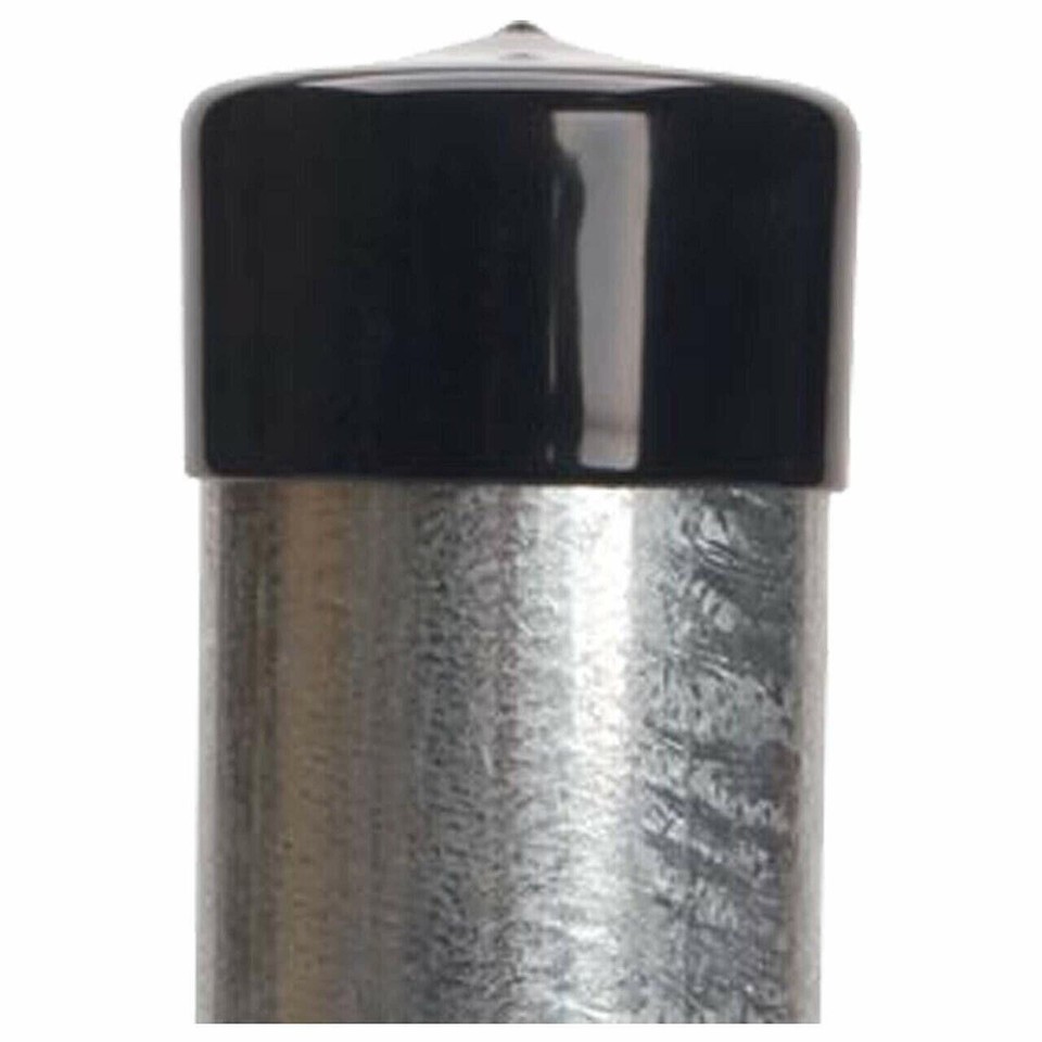 2" Black Round Tubing Pipe End Cover Caps PVC Vinyl Flexible Rubber Tube Plug | eBay