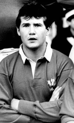 Adrian Hadley Welsh International Rugby Player 1986 OLD RUGBY PHOTO ...