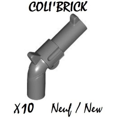 Lego 30132 - 10x Pistolet Revolver Minifig weapon gun - Dark Bluish ...