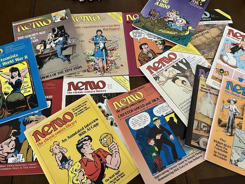 NEMO THE CLASSIC COMIC LIBRARY MAGAZINE LOT OF 14 ISSUES - VINTAGE ...