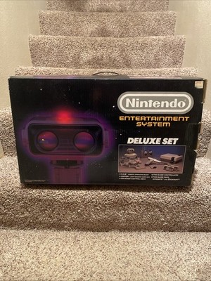 Original NES Nintendo Deluxe Set ROB R.O.B. Box Only Empty Inside | eBay