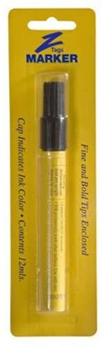 Z Tags North America Lp Black Marking Pen Special Ink Penetrates Deep ...