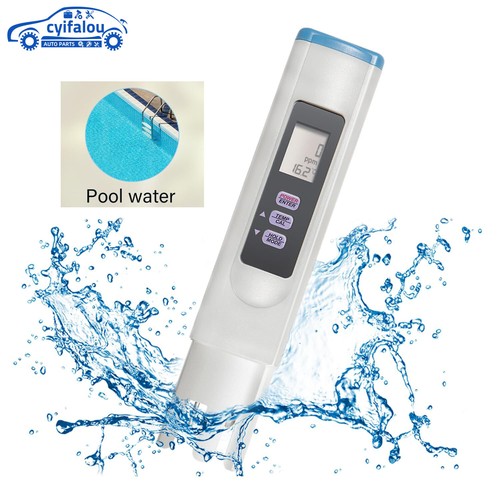 Waterproof Salinity Salt Meter Tester SALT-3050 for Water Pool Koi Fish ...