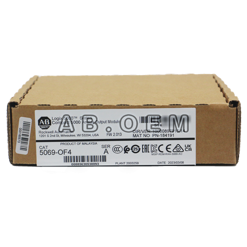 New Sealed Allen-Bradley 5069-OF4/ A Compact Logix 5000 I/O Analog ...