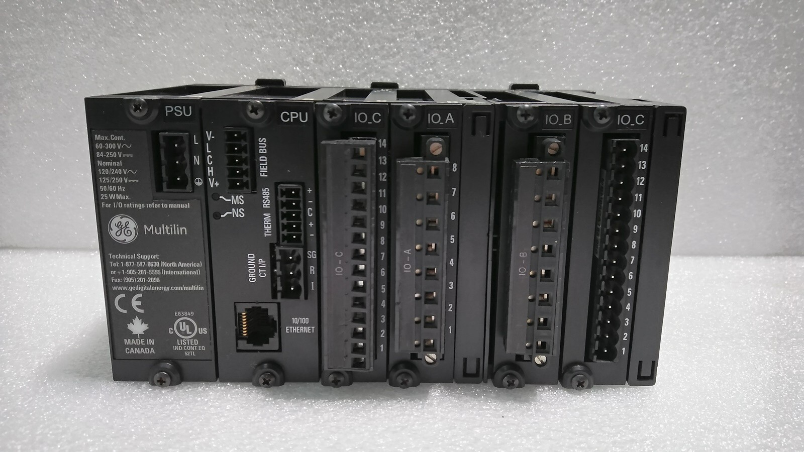 [Used] GE Multilin / MM300-GEHD3CABC / Controller, PSU, CPU, IO_ABCC | eBay