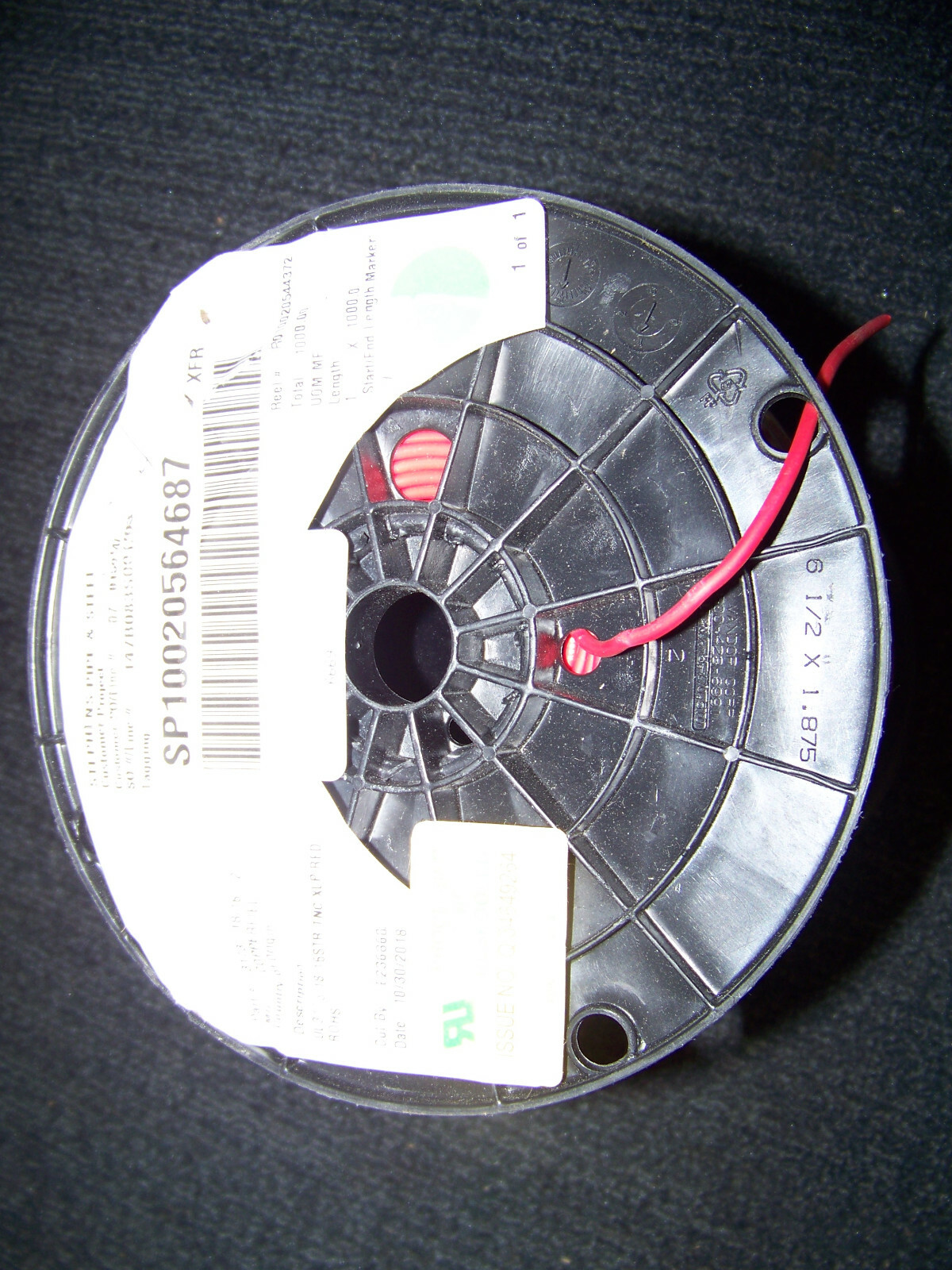Copperfield Electrical Wire UL3173 18 16STR TNC XLP Red 1000 Foot 3173 ...
