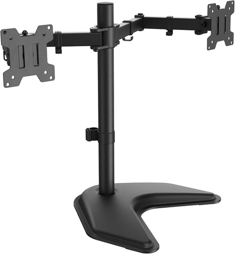Ergear Freestanding Dual Monitor Stand for 2 Screens up to 32 Inch ...