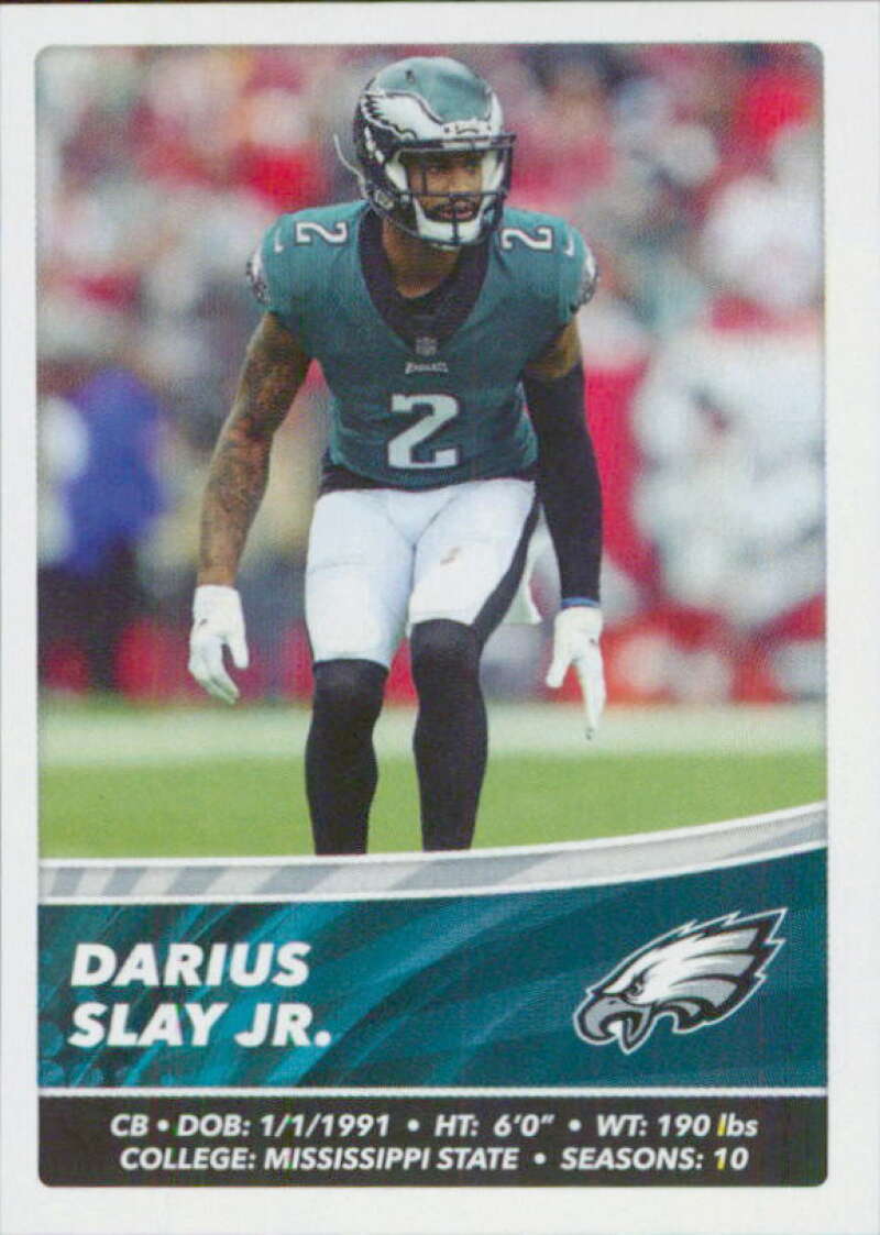 2022 Panini NFL Stickers #346 Darius Slay Jr. Philadelphia Eagles | eBay