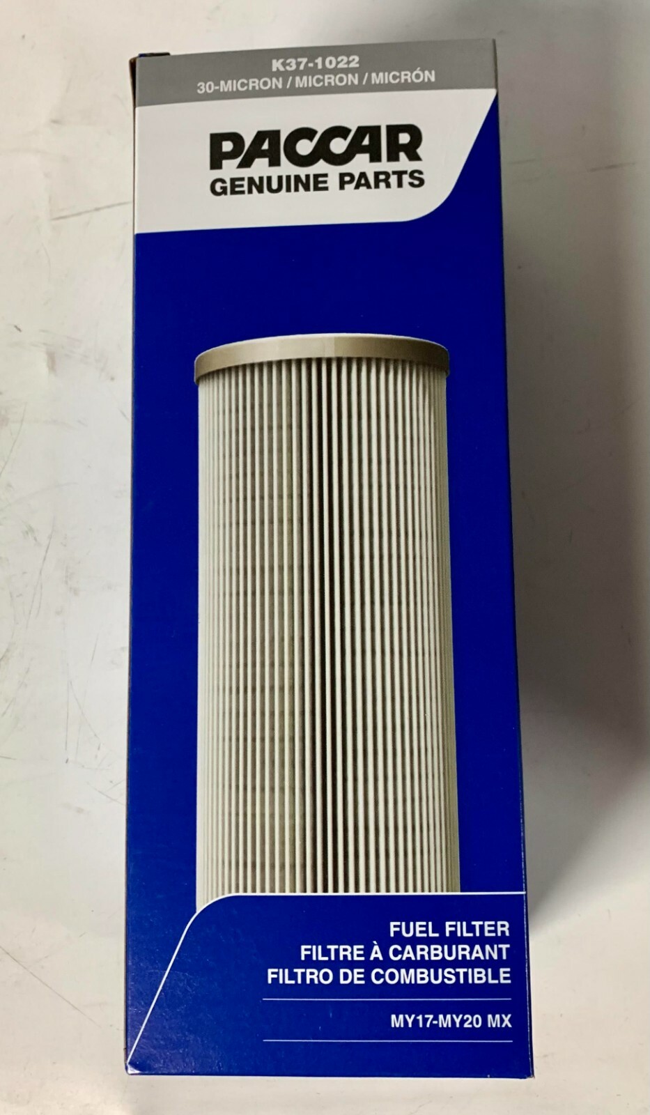 Genuine PACCAR K37-1022 Fuel Filter Cartridge K371022 for sale online ...