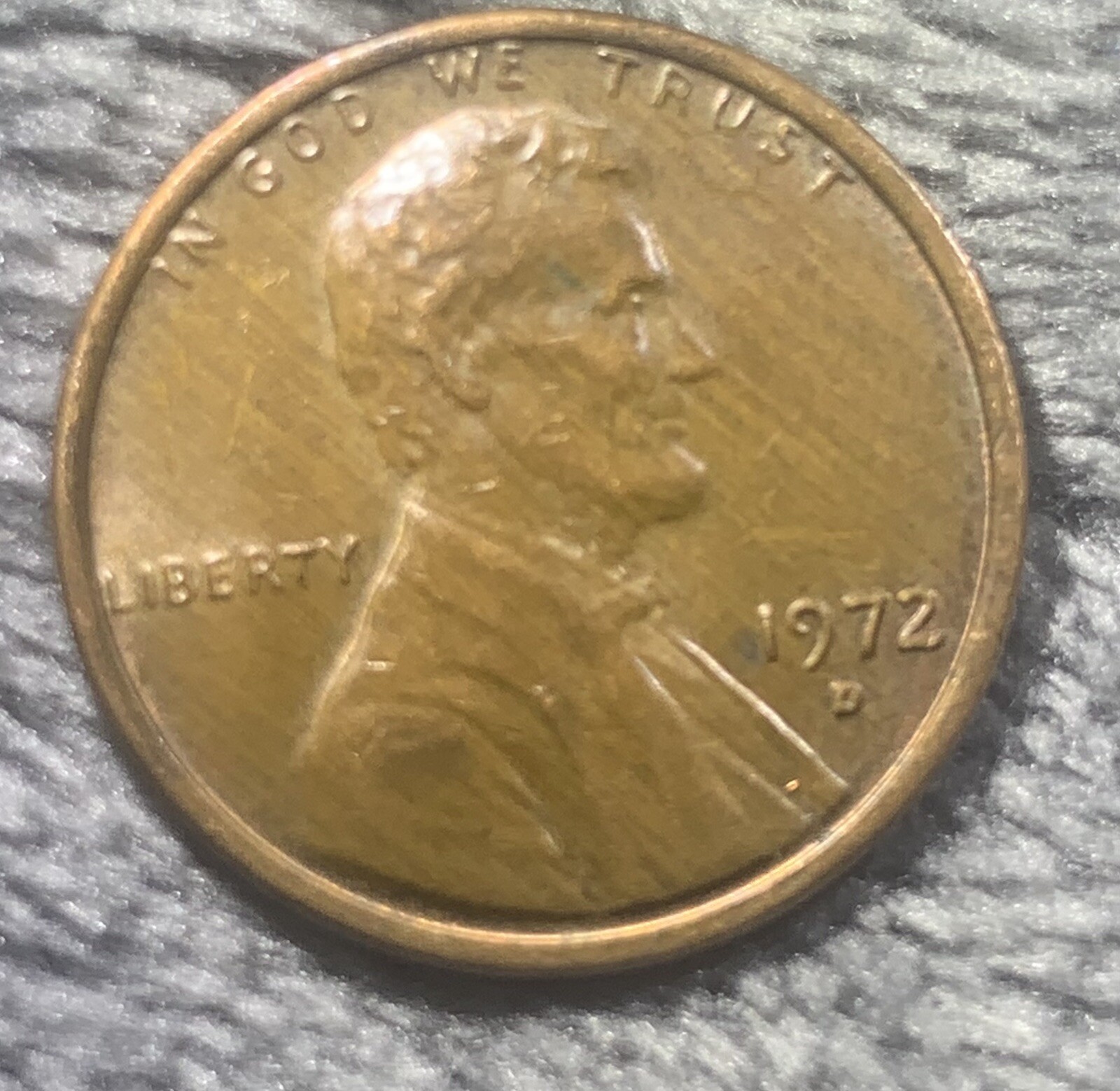 1972 D Doubled Die Obverse DDO Lincoln Memorial Copper Cent | eBay