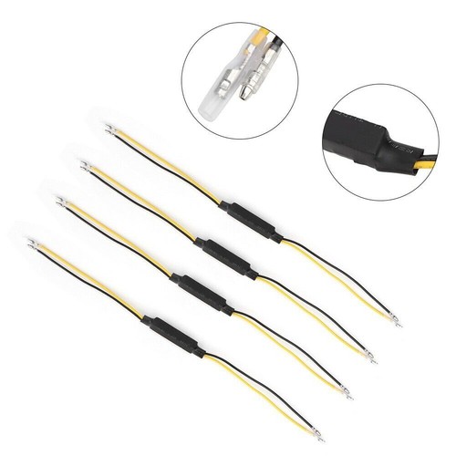 4pcs Replace Motorcycle Turn Signal Indicator Light LED Load Resistor ...