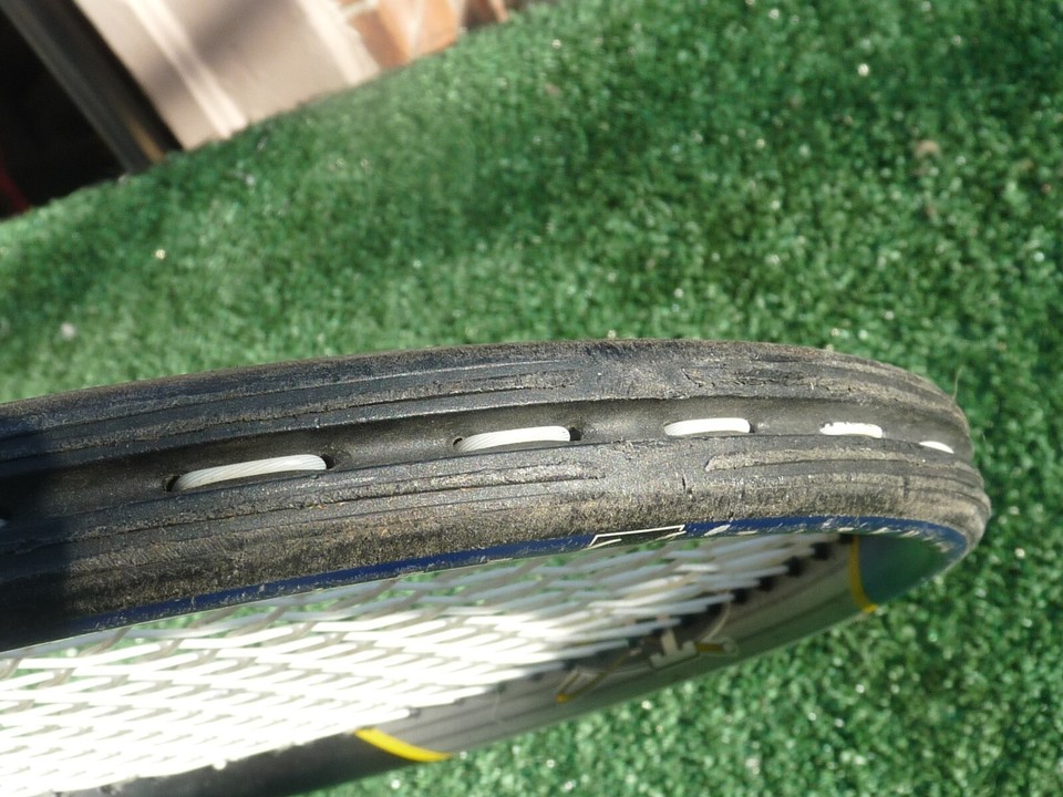 Wilson Pro Staff Titanium 6.6 Tennis Racquet #2 - 4 1/4 /w Overwrap 110 ...