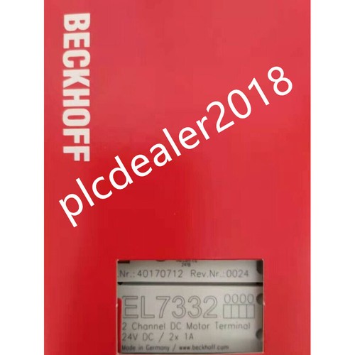 New Beckhoff EL7332 PLC Module EL 7332 DHL Expedited Shipping | eBay