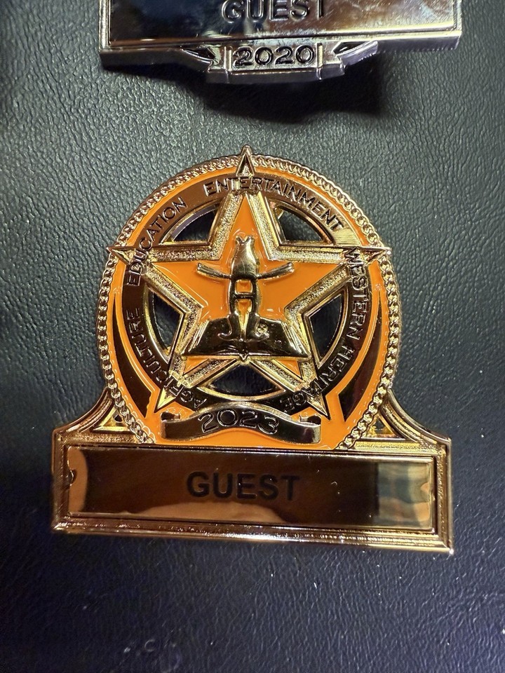 Houston Livestock Show & Rodeo 10 Guest Badges & 1 Auction Donor Badge ...