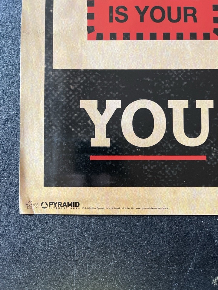 Fight Club Rules Poster 24x36 Licensed Reprint Pyramid International ...