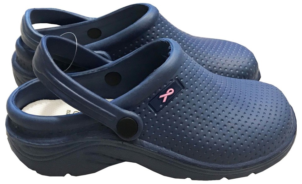 Medical Nurse Womens Comfortable Lightweight Slip Resistant Clogs Shoes ...