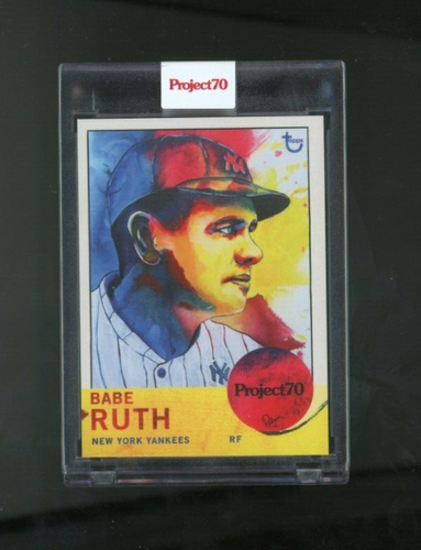Topps Project 70 Babe Ruth by Brittney Palmer Card #115 1963 Topps ...