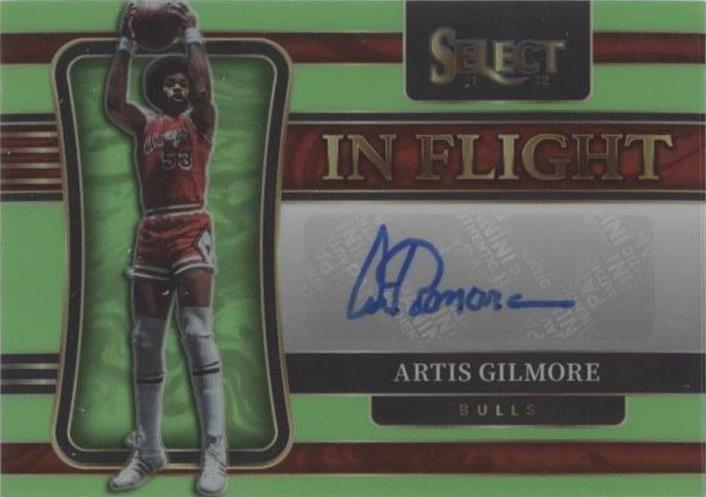 2021-22 Panini Select - In Flight Signatures Artis Gilmore #IF-AGM Neon ...