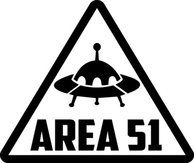 5 inch Area 51 UFO Decal Window Sticker Car Aliens Space Ship ...