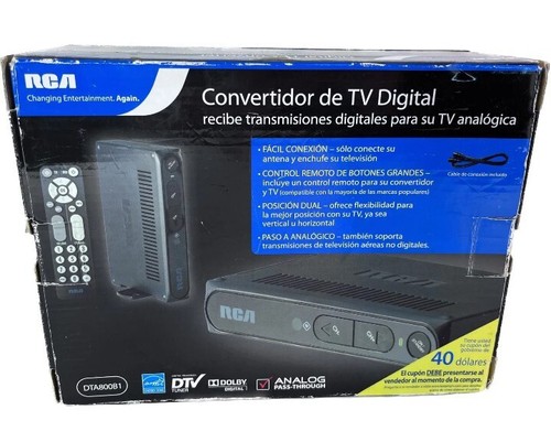 RCA DTA800B1 Digital-to-Analog TV Converter Box for sale online | eBay