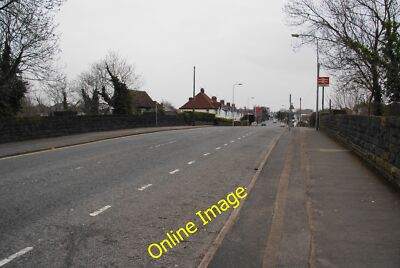 Photo 6x4 Pantbach Road, Rhiwbina Birchgrove/ST1680 Seen as it crosses ...