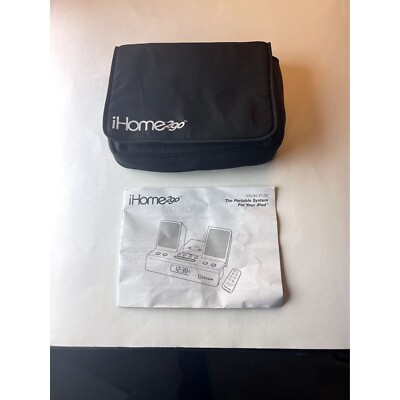 iHome Travel Case - Black - Zipper Pouch | eBay