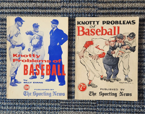 1958 1959 Knotty Problems of Baseball The Sporting News Willard Mullin ...