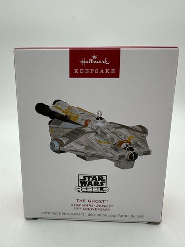 Hallmark Star Wars Rebels “The Ghost” Space Ship Ornament 2024 NEW ...