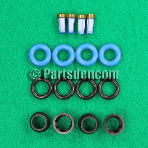 FUEL INJECTOR SERVICE KIT FITS HOLDEN RODEO TF C22NE 2.2L 4 CYL 00-02 ...