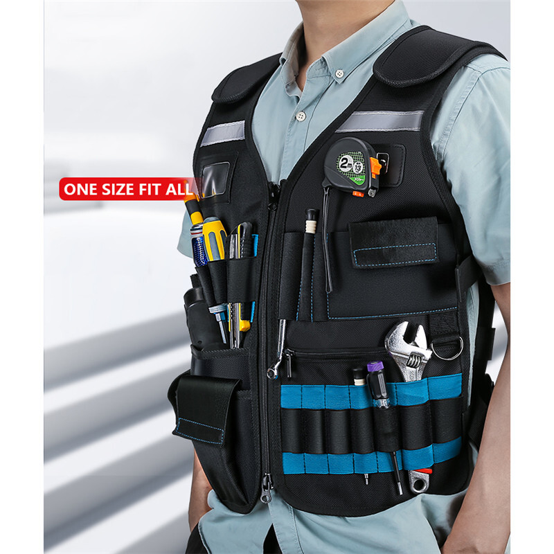 Electrician Carpenter Framer Plumber Craft Man Constrcustion Tool Vest ...