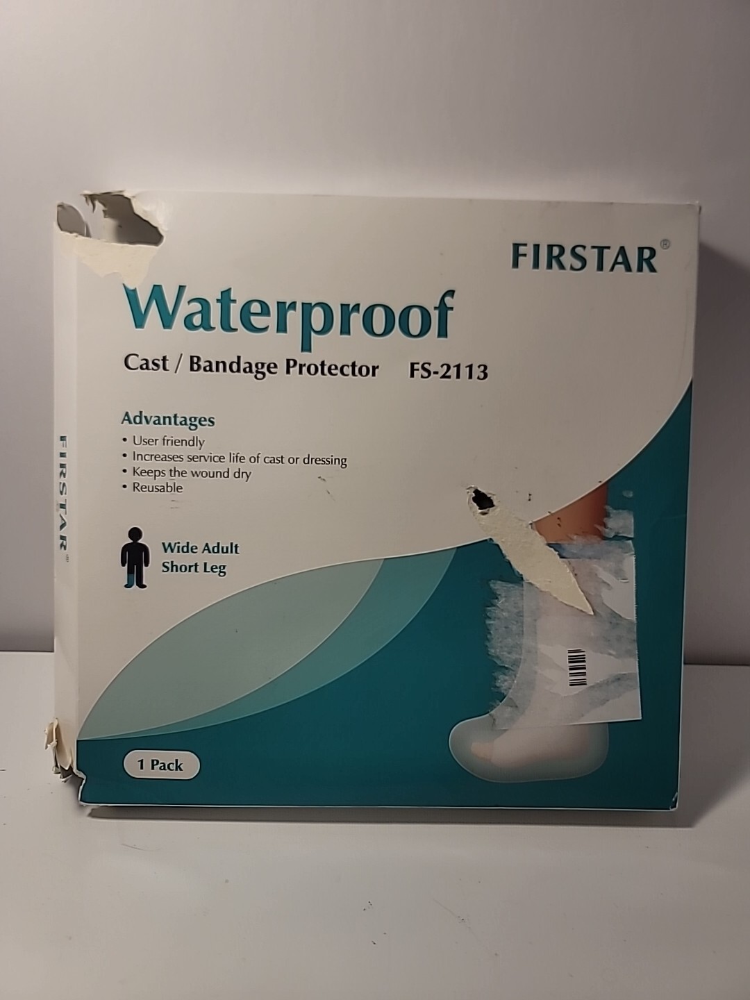 FIRSTAR Waterproof Cast Bandage Protector Adult Long Arm Shower Protect ...