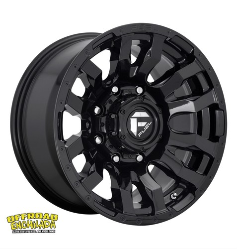 4/ 18x9" 8x180 Fuel Off-Road Blitz Wheels 2011-Up Chevy GMC Sierra 2500 ...