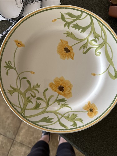 Franciscan Poppy Dinner Plate X4 | eBay
